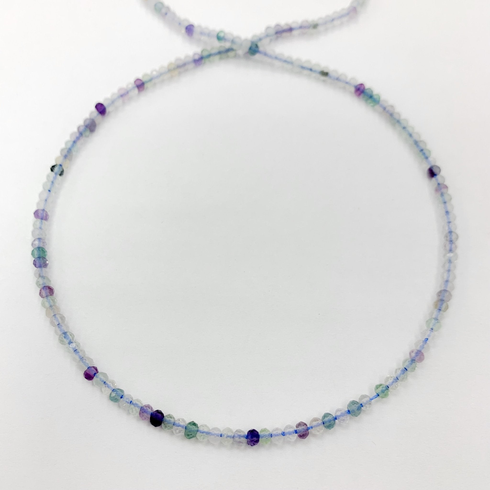 PIEDRAS NATURALES | MINI | FLUORITA | RONDELL | 2X3MM(16-36G)[8-35D] – King Crafts