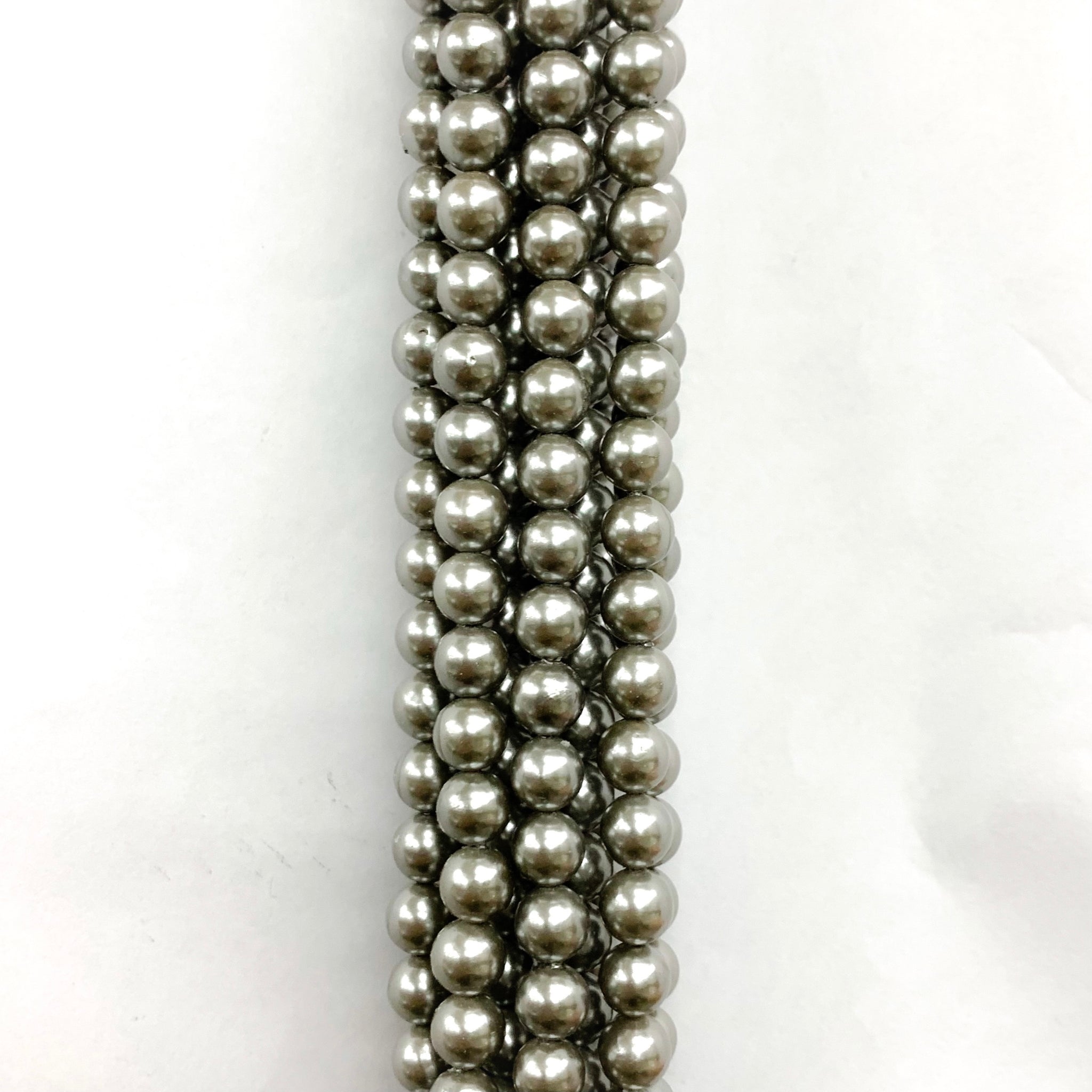 PERLA SHELL | 6MM | GRIS OSCURO(5-2C)[8-85D]